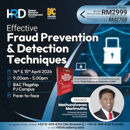Effective Fraud Prevention & Detection Techniques - HRDAcademy.asia